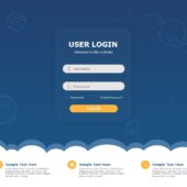 Log In 04 PowerPoint Template