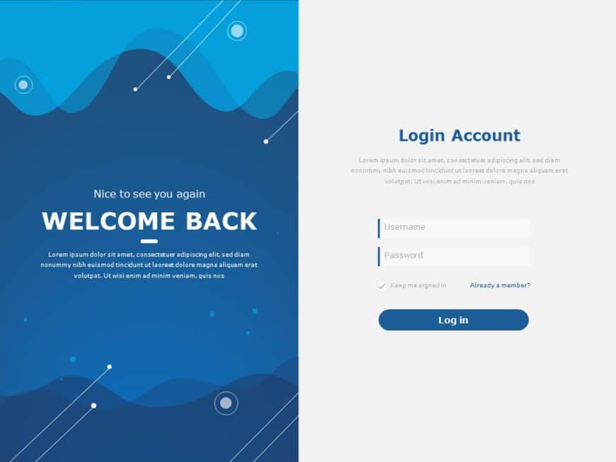Log In 05 PowerPoint Template | SlideUpLift