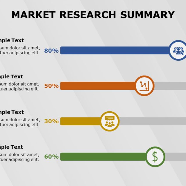 Market Survey Results PowerPoint Template
