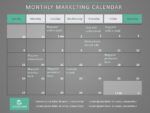 Marketing Calendar 02 PowerPoint Template | SlideUpLift