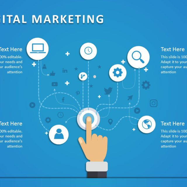 Digital Marketing Technology Powerpoint Template