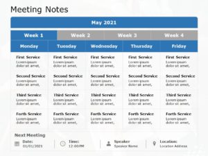 Meeting Notes 07 PowerPoint Template | SlideUpLift