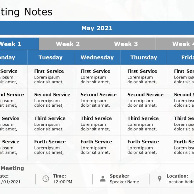 Meeting Notes 05 PowerPoint Template | SlideUpLift