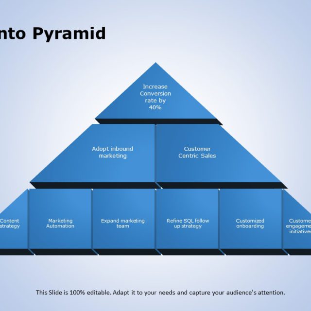 Minto Pyramid 05 PowerPoint Template