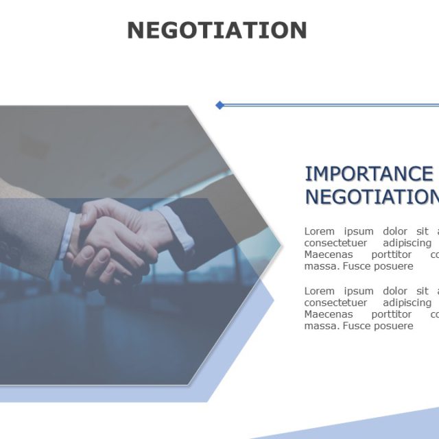 Negotiation 03 PowerPoint Template