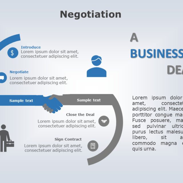 Negotiation 06 PowerPoint Template