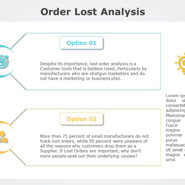 Order Lost Analysis 02 PowerPoint Template
