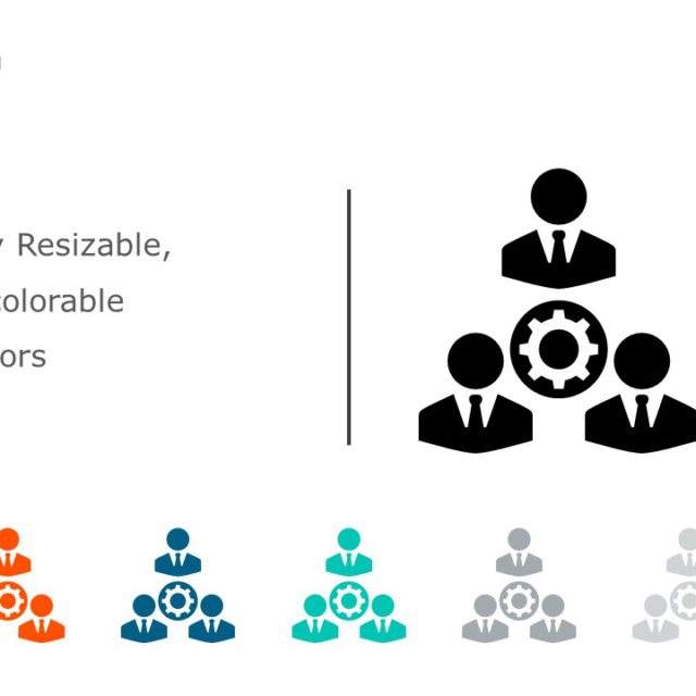 organization chart 03 PowerPoint Template