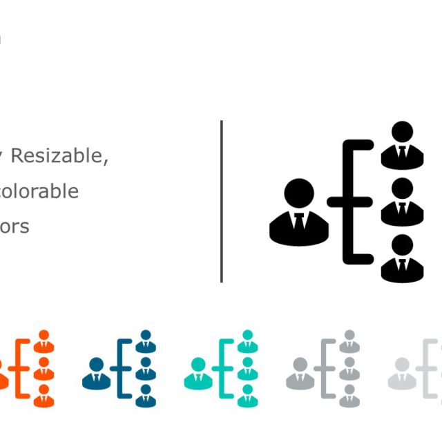 organization chart 05 PowerPoint Template