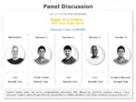 Panel Discussion 05 PowerPoint Template | SlideUpLift