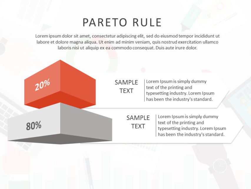 Editable Pareto Principle PowerPoint Templates & Slides | SlideUpLift