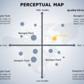 Perceptual Positioning Map PowerPoint Template