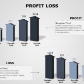 L Shaped Business Quadrant PowerPoint Template | SlideUpLift
