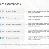 Project Assumptions 06 PowerPoint Template