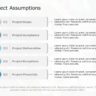 Project Assumptions PowerPoint Template