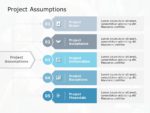 Project Assumptions 01 | Project Assumptions Templates | SlideUpLift
