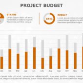 Project Budget Financial Update PowerPoint Template | SlideUpLift