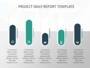 Project Status Report PowerPoint Template | SlideUpLift