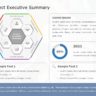 Project Completion Executive Summary PowerPoint Template | SlideUpLift