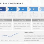 Project Completion Executive Summary PowerPoint Template