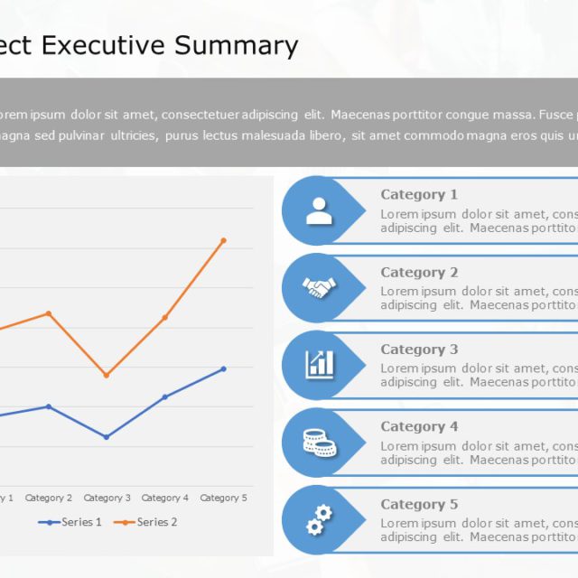 Project Executive Summary PowerPoint Template | SlideUpLift