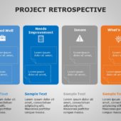 Project Retrospective 01 PowerPoint Template | SlideUpLift