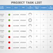 Project Task List 02 PowerPoint Template