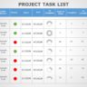 Project List 01 PowerPoint Template | SlideUpLift