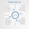 Animated Project Task List PowerPoint Template