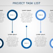 Animated Project Task List PowerPoint Template