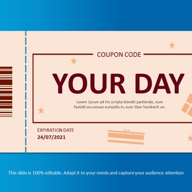 promo code 01 PowerPoint Template