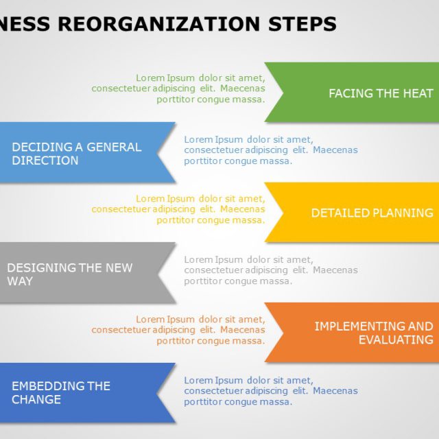 Reorganization 08 PowerPoint Template