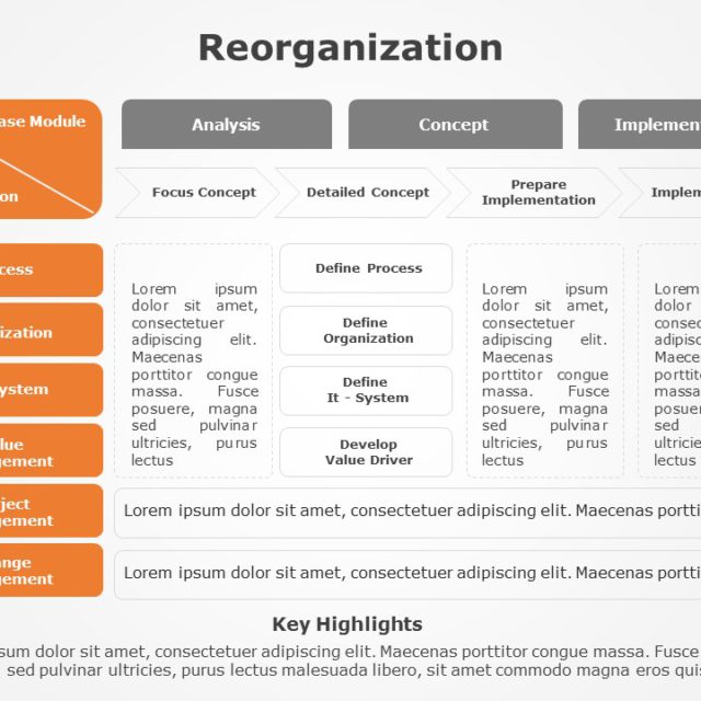 Reorganization PowerPoint Template