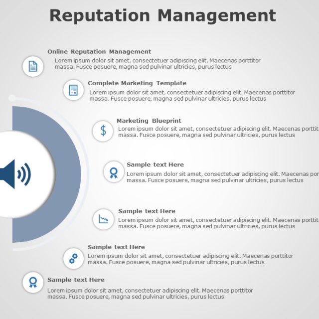 Reputation Management 05 PowerPoint Template