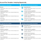 Sales Account Planning Chevron PowerPoint Template