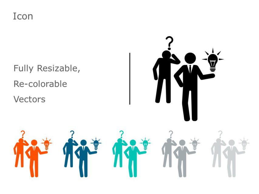 Editable Solution Icons for PowerPoint | SlideUpLift
