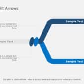 Split Arrows 02 PowerPoint Template | SlideUpLift