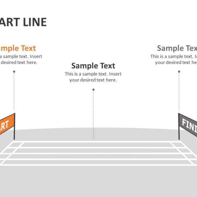 Start Line 05 PowerPoint Template