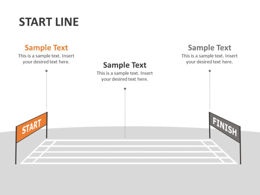 Start Line 02 PowerPoint Template | SlideUpLift