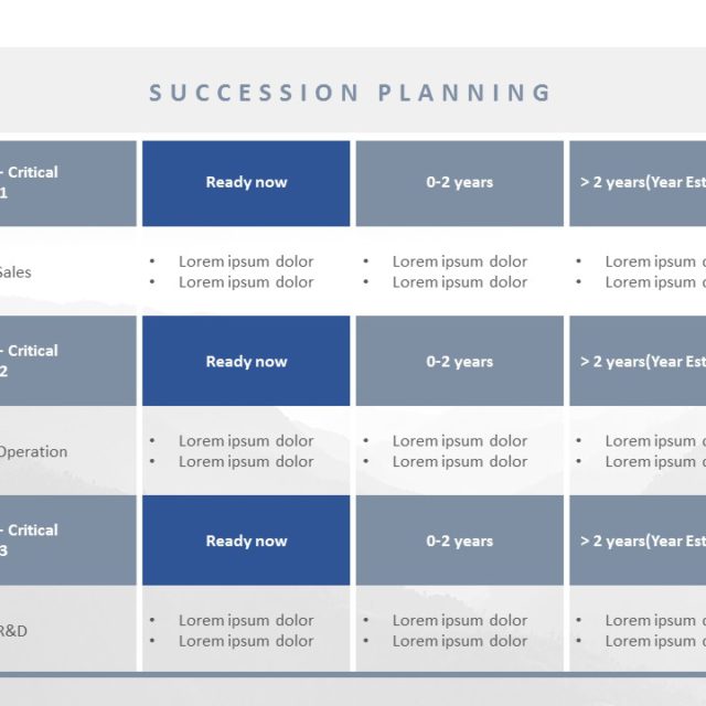 Succession Planning 03 PowerPoint Template