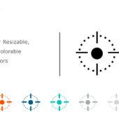 Target Icons PowerPoint Template | SlideUpLift