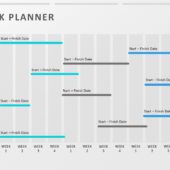 Task Planner & Status PowerPoint Template | SlideUpLift