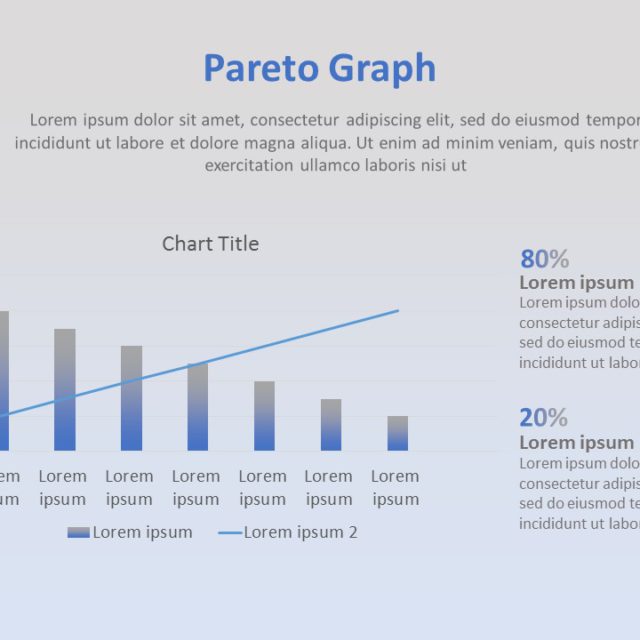 80 20 Pareto Principle PowerPoint Template