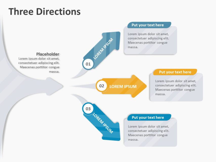 Editable Direction Templates For PowerPoint | SlideUpLift