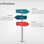Three Directions 01 PowerPoint Template
