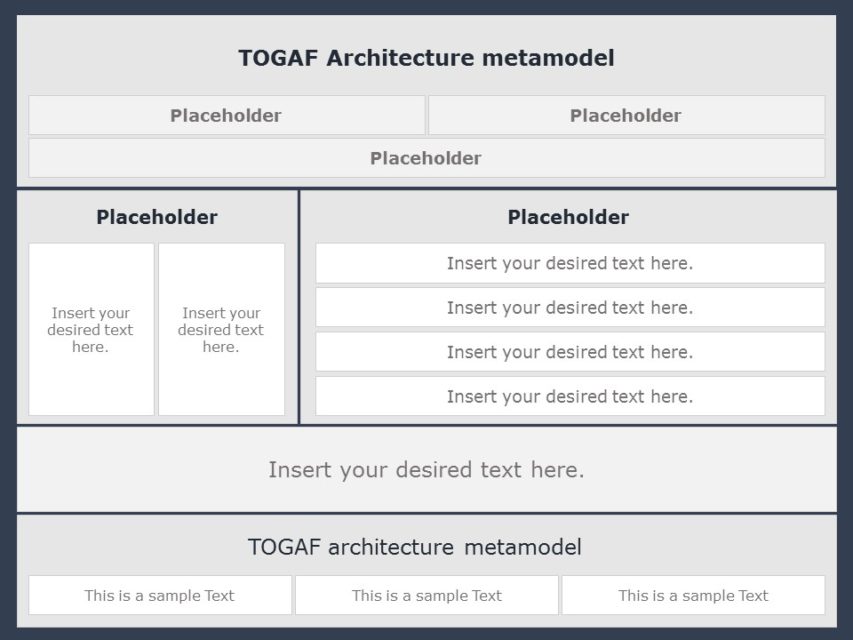 Editable Togaf PowerPoint Templates & Slides | SlideUpLift