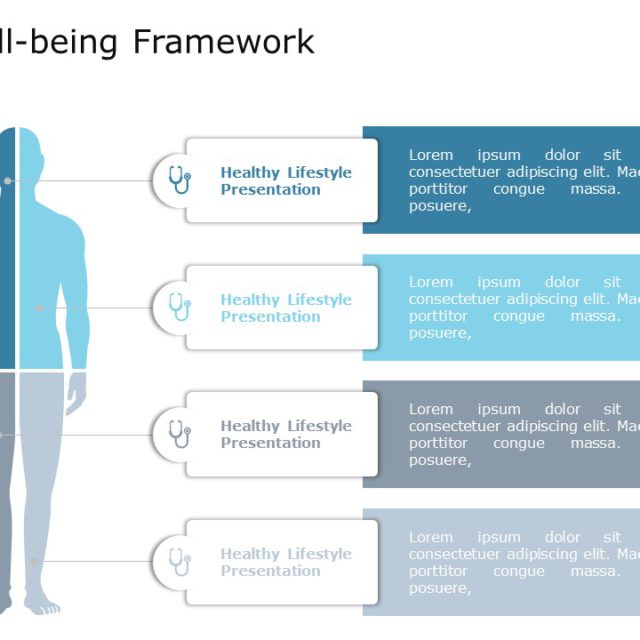 Well Being Framework 06 PowerPoint Template