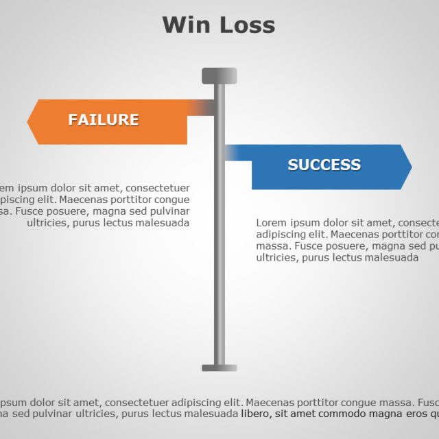 Free Win Loss 01 PowerPoint Template