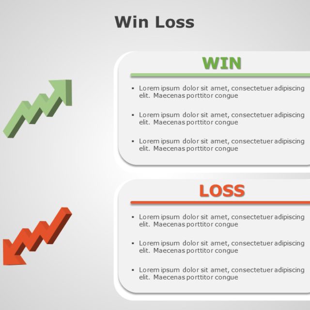 Free Win Loss 01 PowerPoint Template
