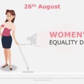 Women Equality Day 01 PowerPoint Template